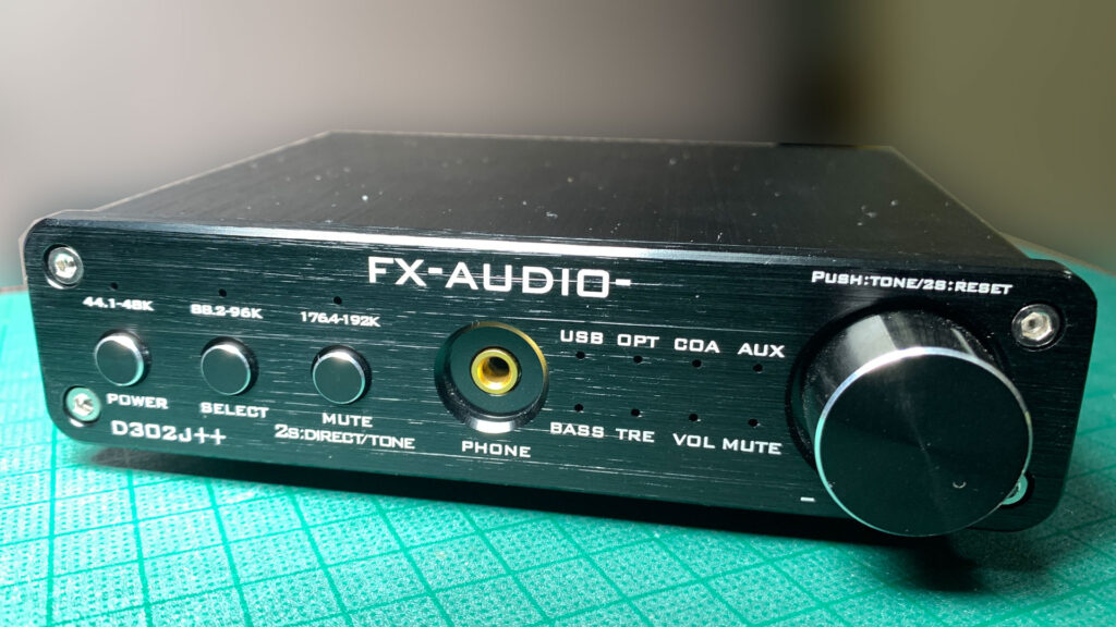 FX-AUDIO- D302J++ レビュー | こたらぼ