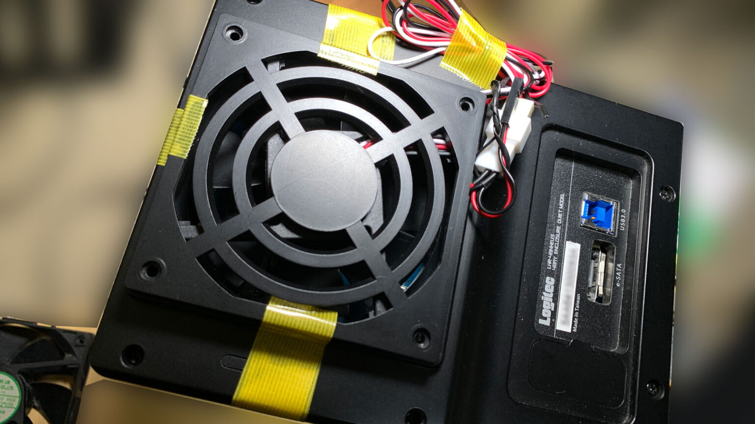 HDDケース4BNHEU3 ファン交換と注意点 | こたらぼ